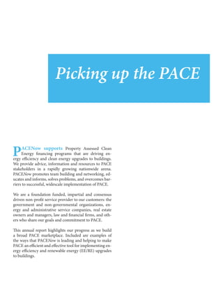 PACENow 2013 Annual Report | PDF