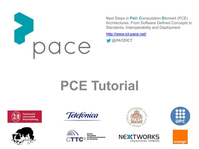 FP7 PACE PCE Tutorial | PPTX
