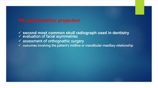 Pa(posteroanterior) cephalometry | PPTX