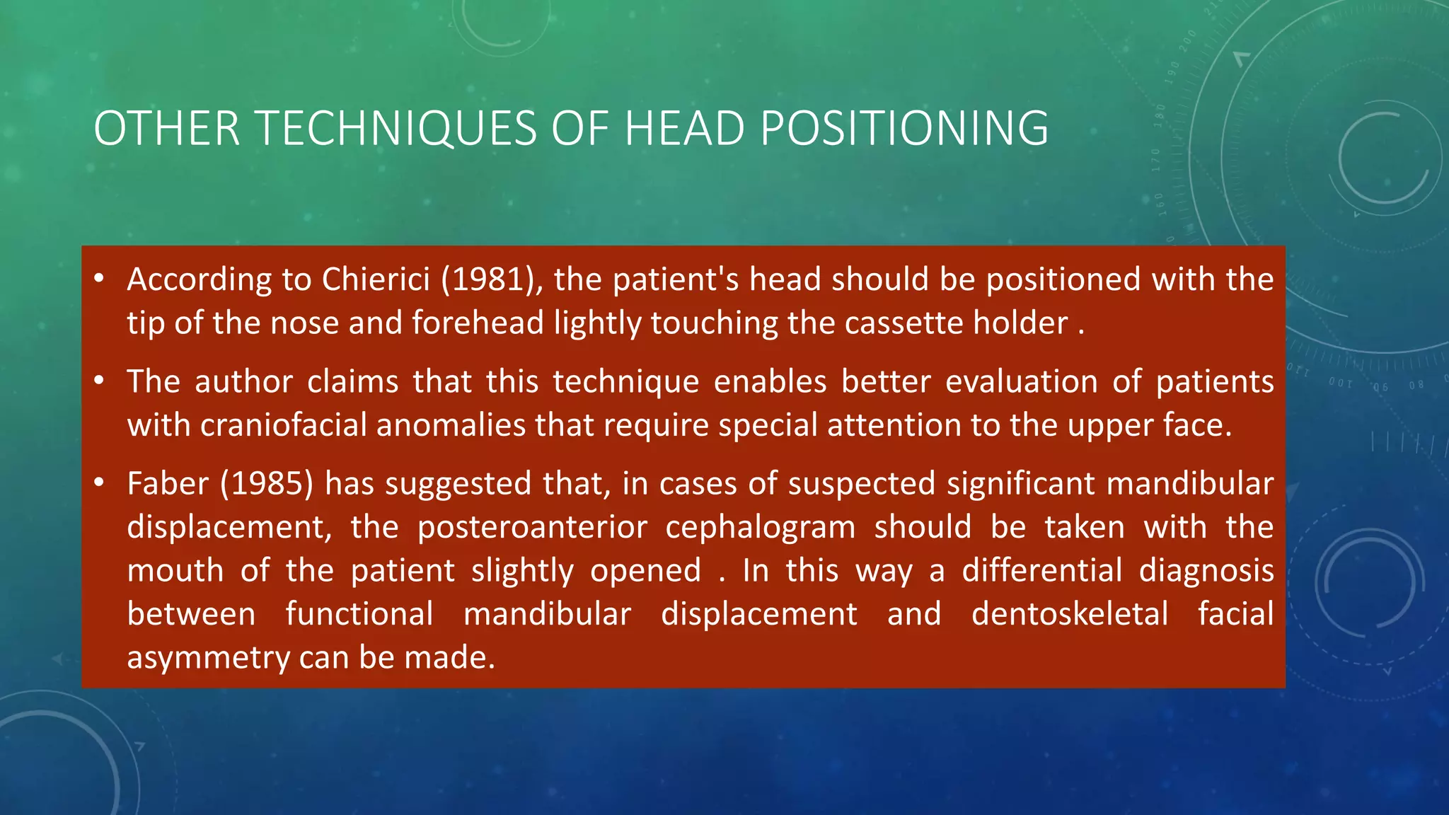 Pa ceph analysis | PPTX