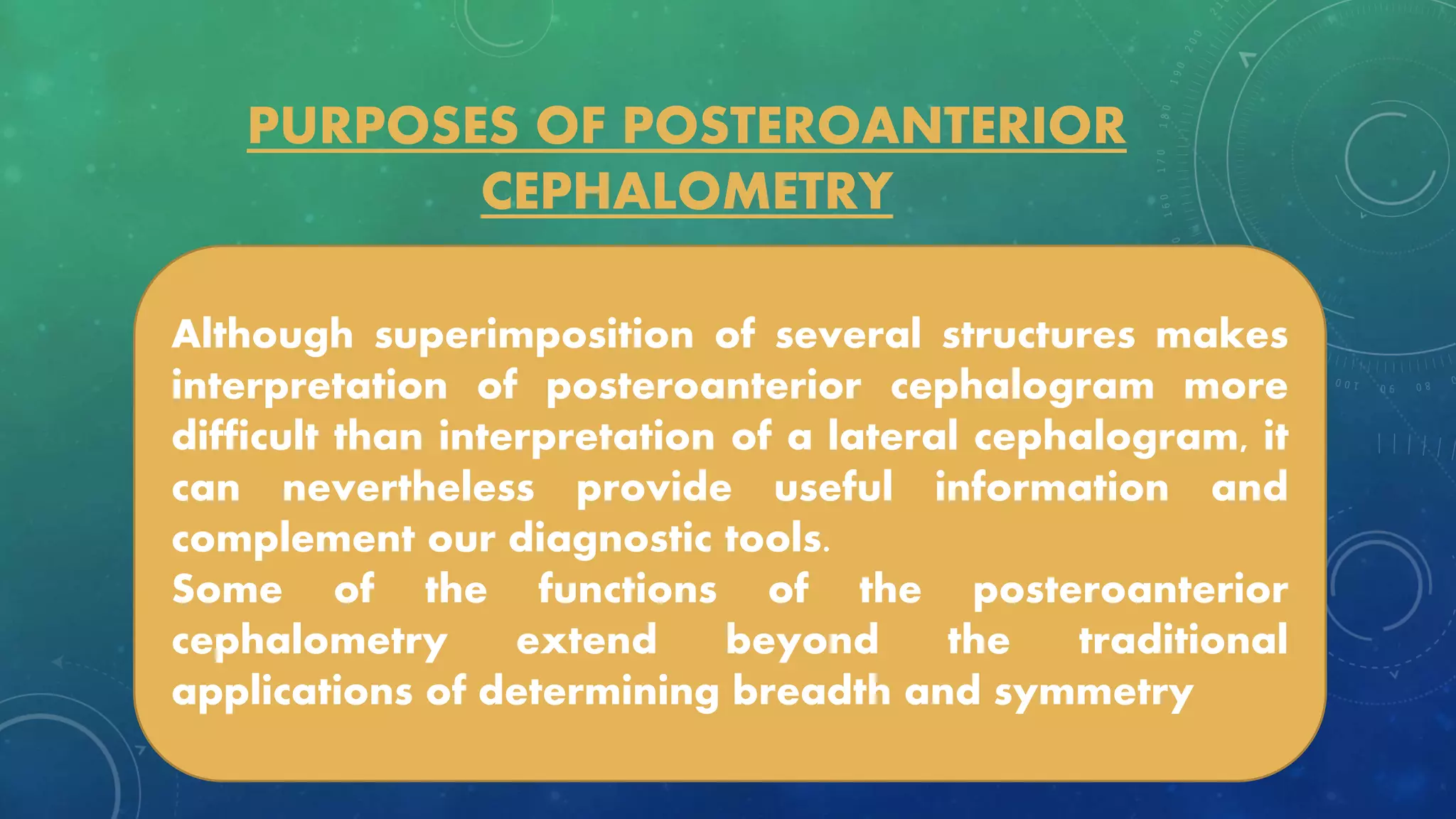 Pa ceph analysis | PPTX