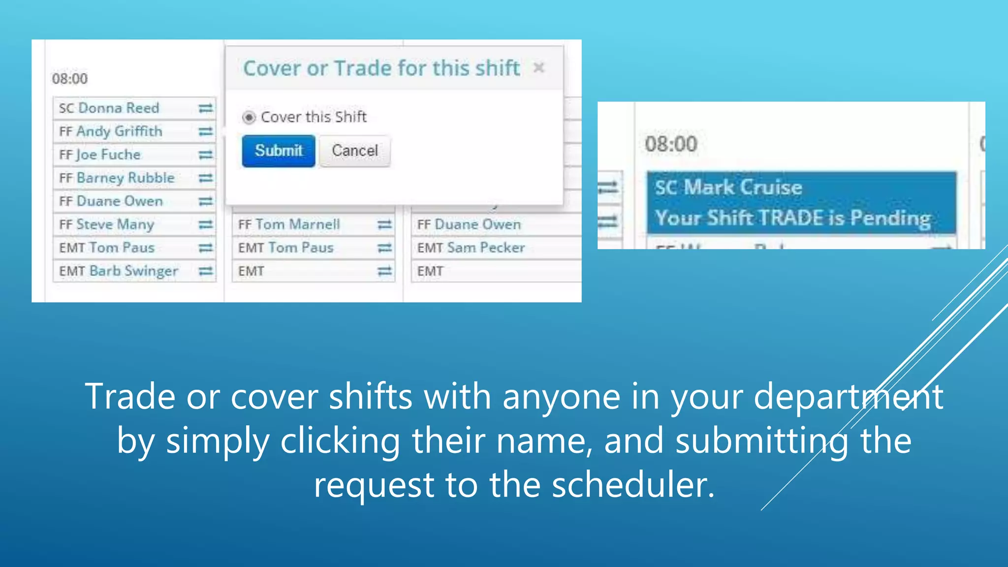 PACE Scheduler presentation Police rev3 | PPTX