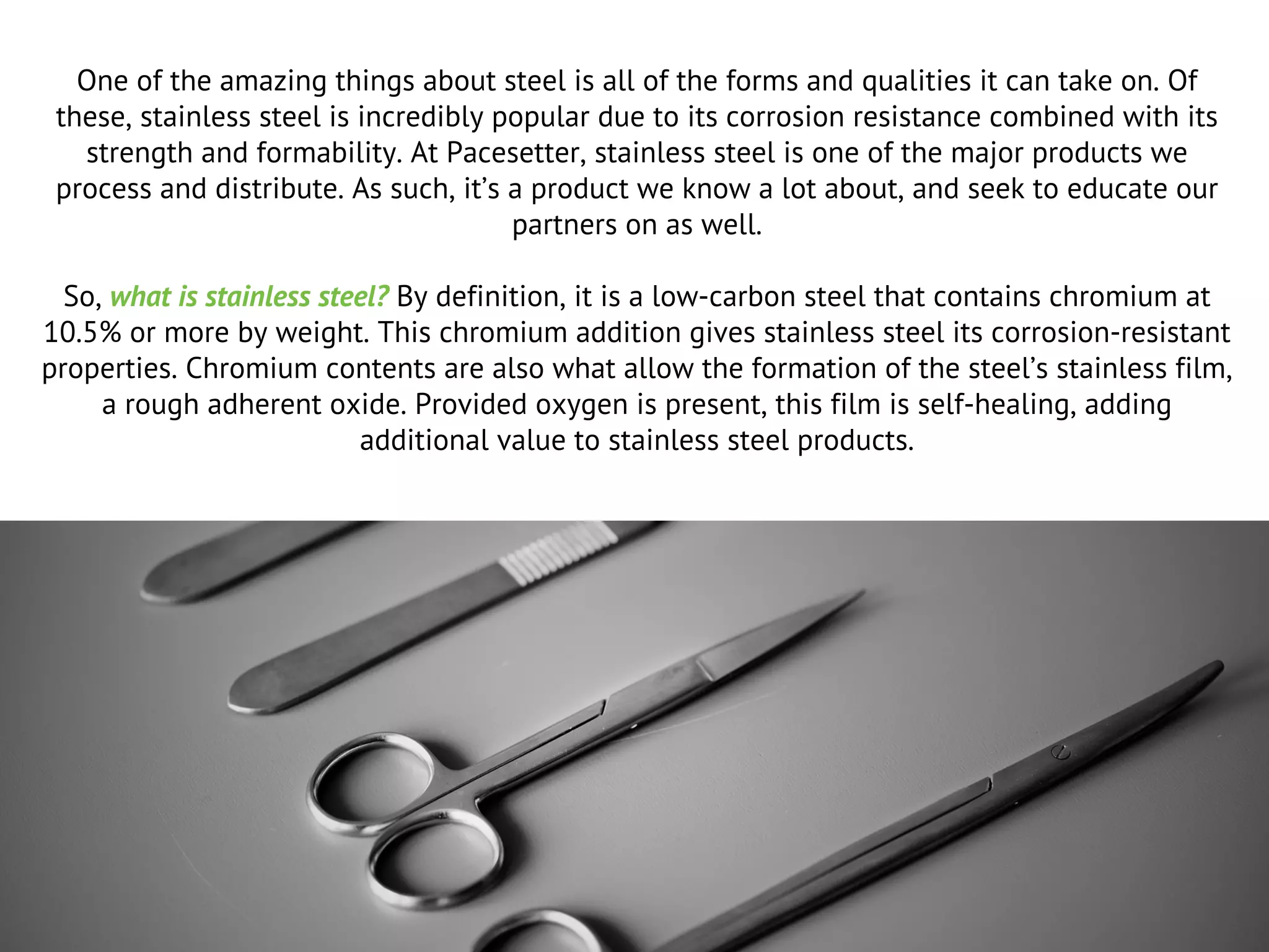 All About Stainless Steel | PDF