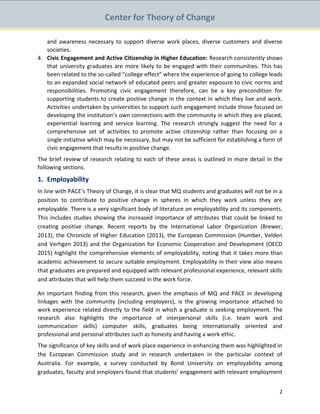 Pace theory of change discussion paper | PDF | Undergraduate Education | College Education