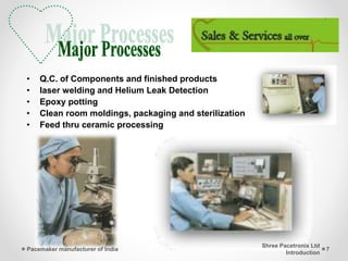 Pacemaker Manufacturer - Pacetronix Profile Presentation | PPTX