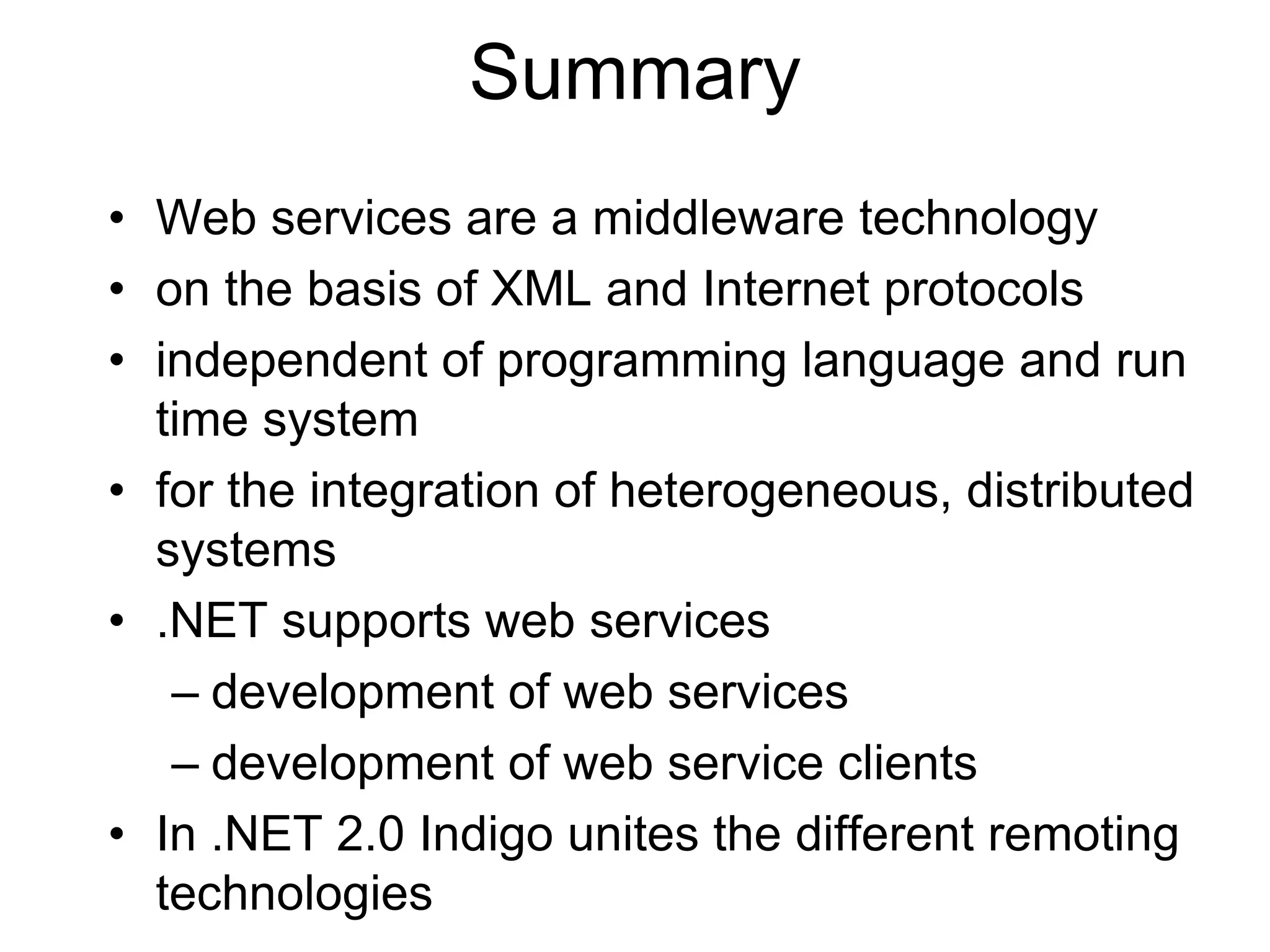Introduction to Web Services and the cocnept | PPT