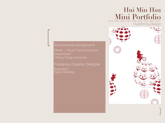 HuiMin Hsu mini portfolio | PPT