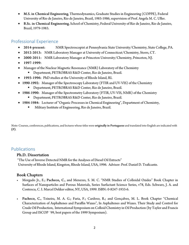 Pacheco cv nov2016 | PDF
