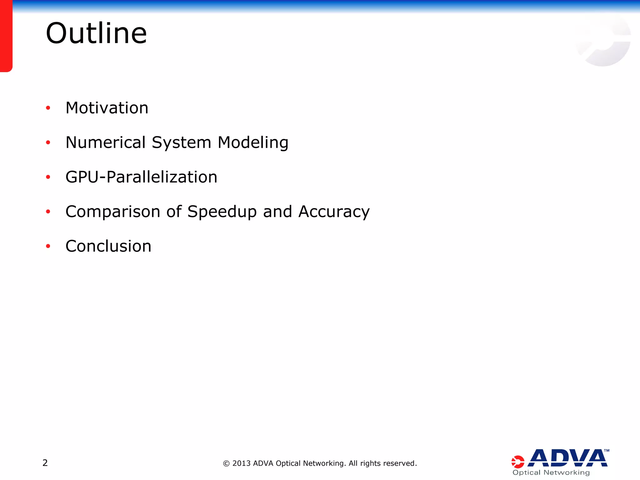 OFC/NFOEC: GPU-based Parallelization of System Modeling | PPTX