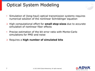 OFC/NFOEC: GPU-based Parallelization of System Modeling | PPTX