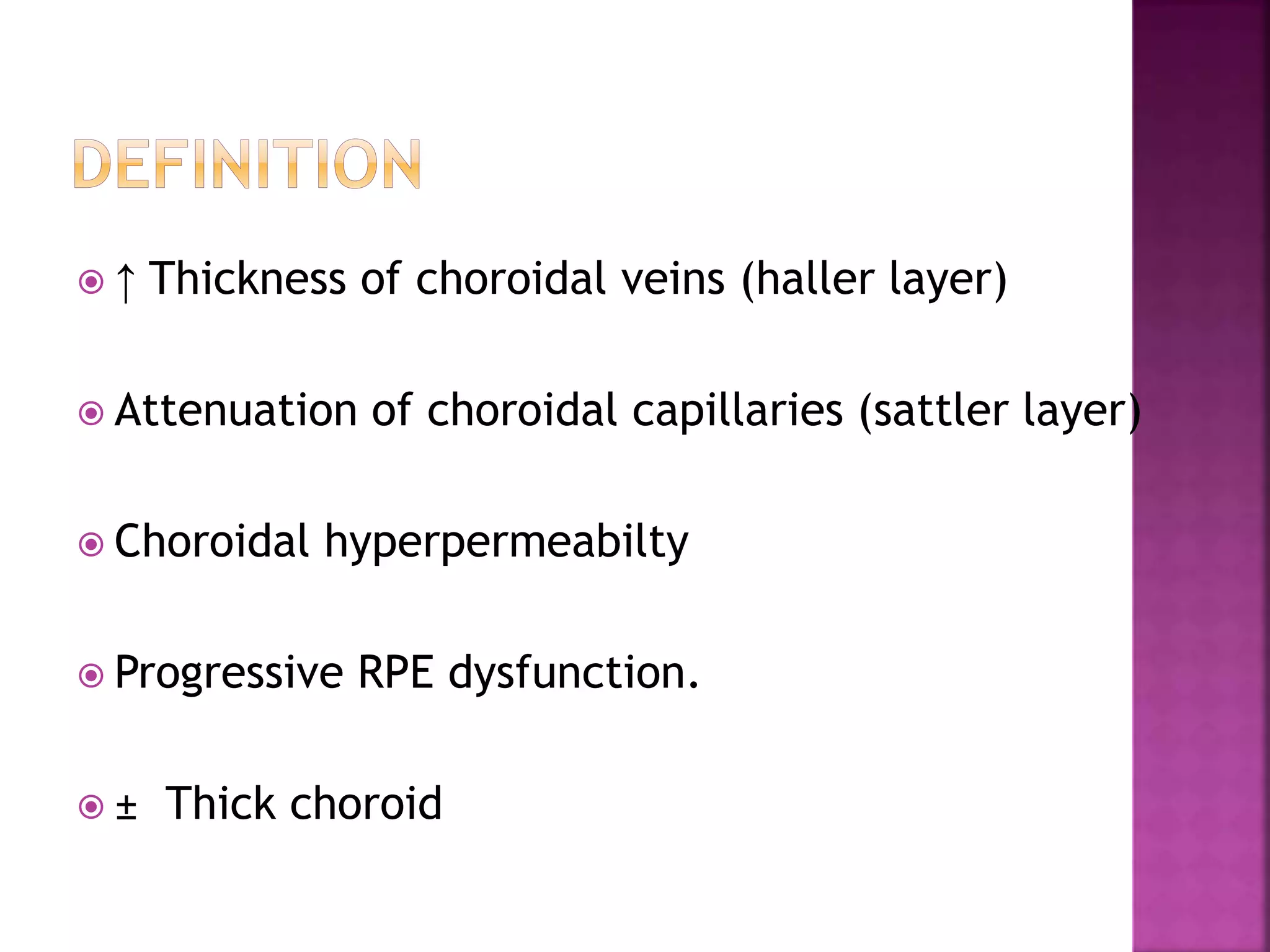Pachychoroid | PPTX