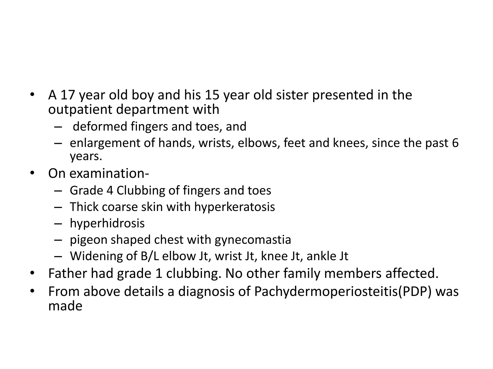 Pachydermoperiostosis | PPTX