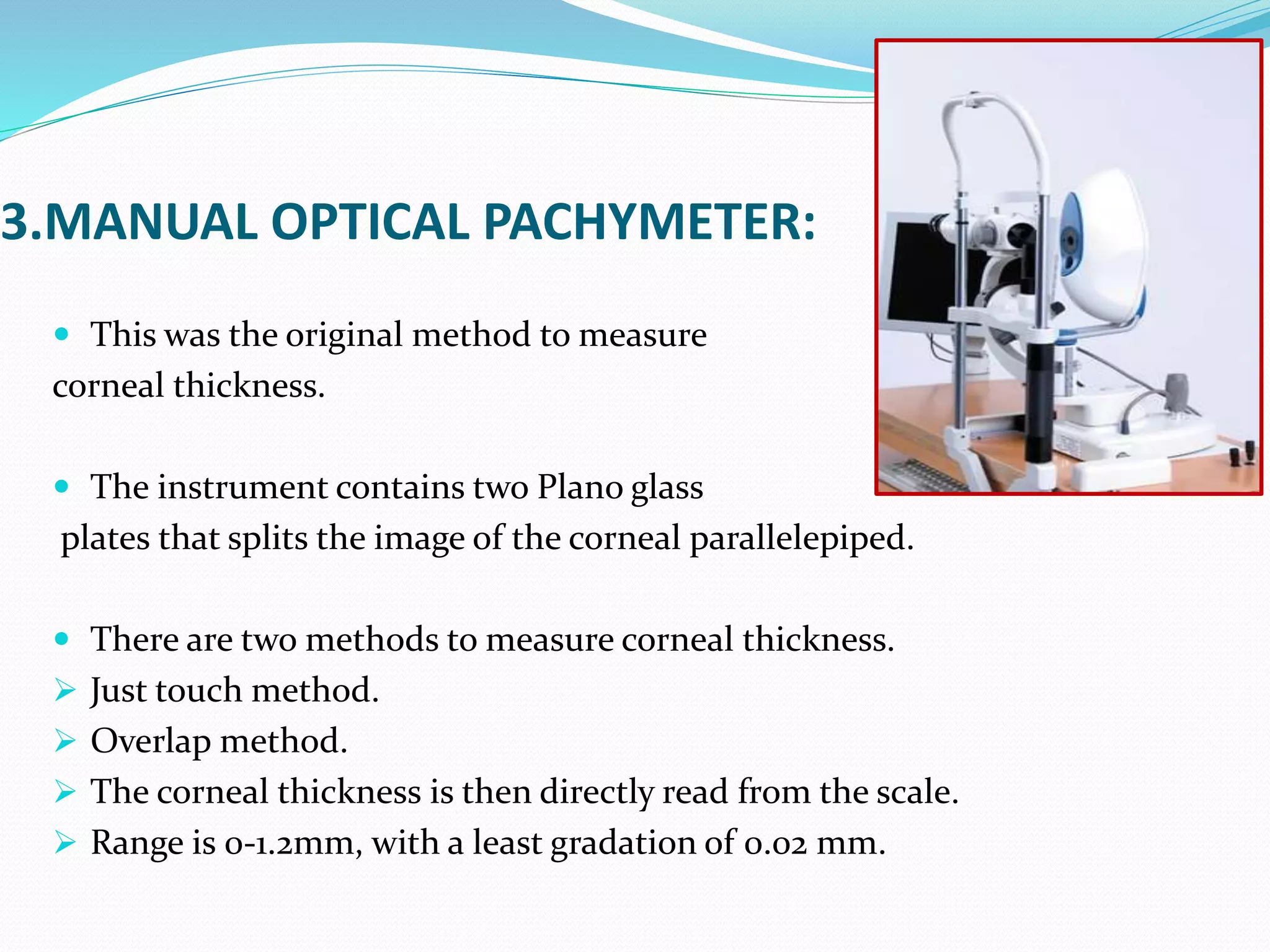 corneal Pachymetry | PPTX