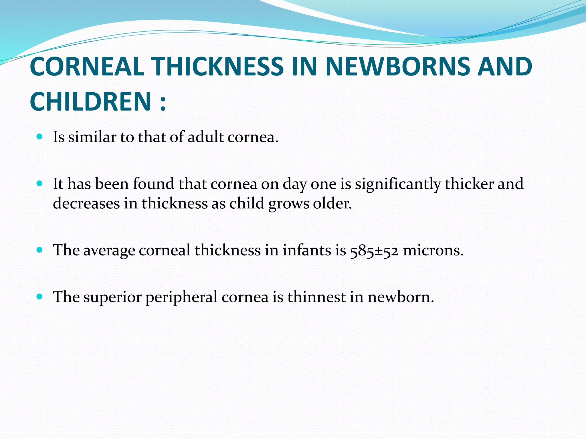 corneal Pachymetry | PPTX