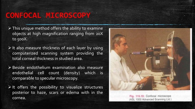 Pachymetry | PPTX | Eye and Vision Conditions | Diseases and Conditions