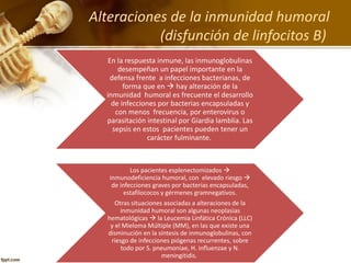 Paciente inmunodeprimido | PPTX