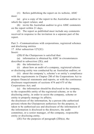 Pacific Acceptance1. Auditors have a duty to use reasonable care.docx