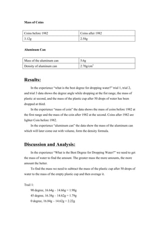 Pacific american school high school chemistry lab report now what do i ...
