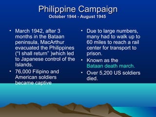 Pacific battles of world war ii | PPT