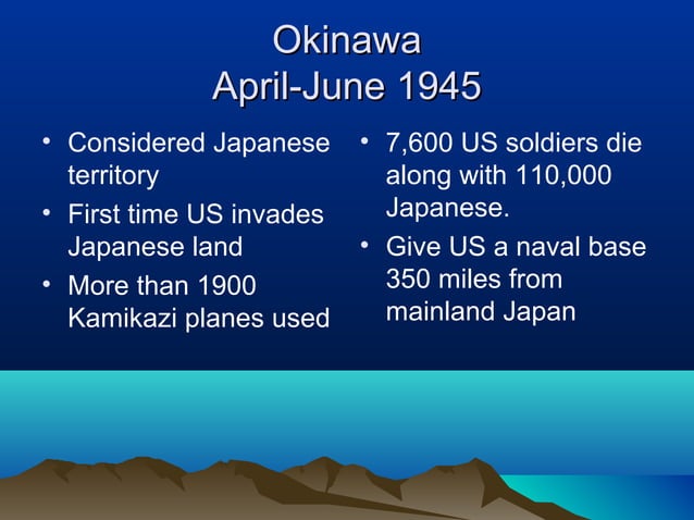Pacific battles of world war ii | PPT