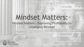Mindset and Culture presentation | PPT