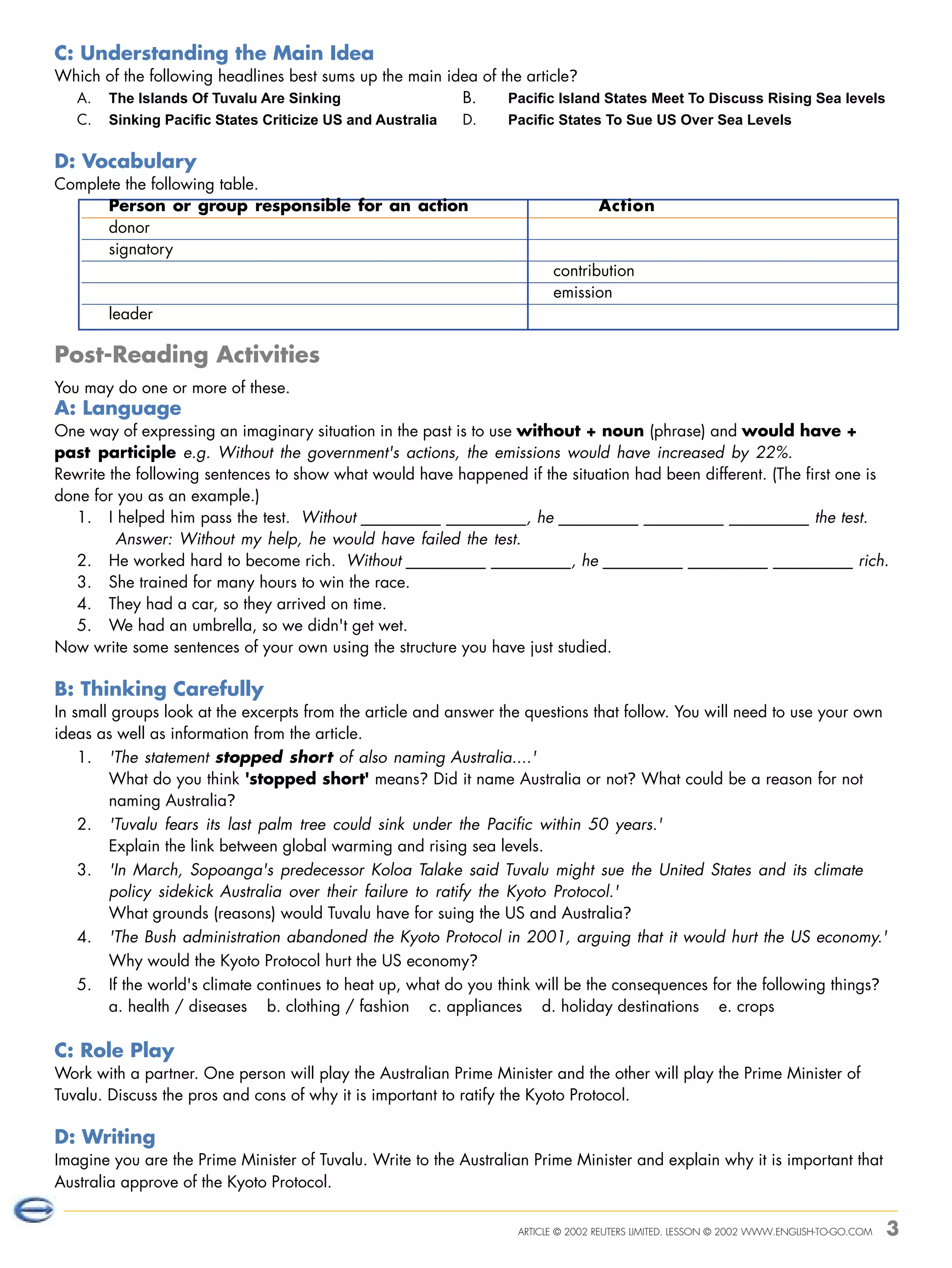 Pacific islands english-to-go | PDF