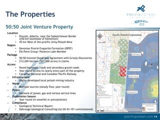 Pacific potash corp investor presentation neu | PDF