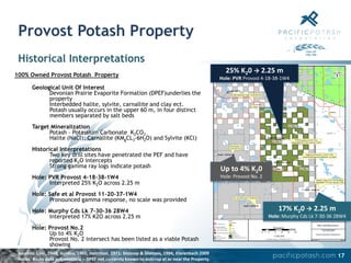 Pacific potash corp investor presentation neu | PDF