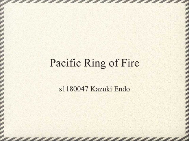 Pacific ring of_fire | PDF
