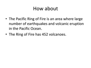 Pacific ring of fire | PDF