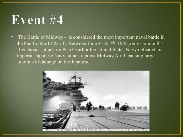 Pacific world war ii timeline | PPTX