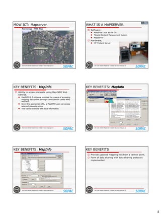 Pac Inet2008 Mapserver In Cook Islands Timoti Tangiruaine | PDF
