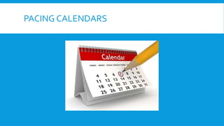 Pacing calendars and student contracts | PPT