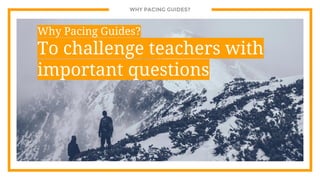 Why & How of Pacing Guides | PDF