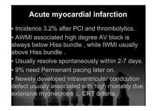 Pacing in special conditions 2013 guidelines | PDF | Heart and ...
