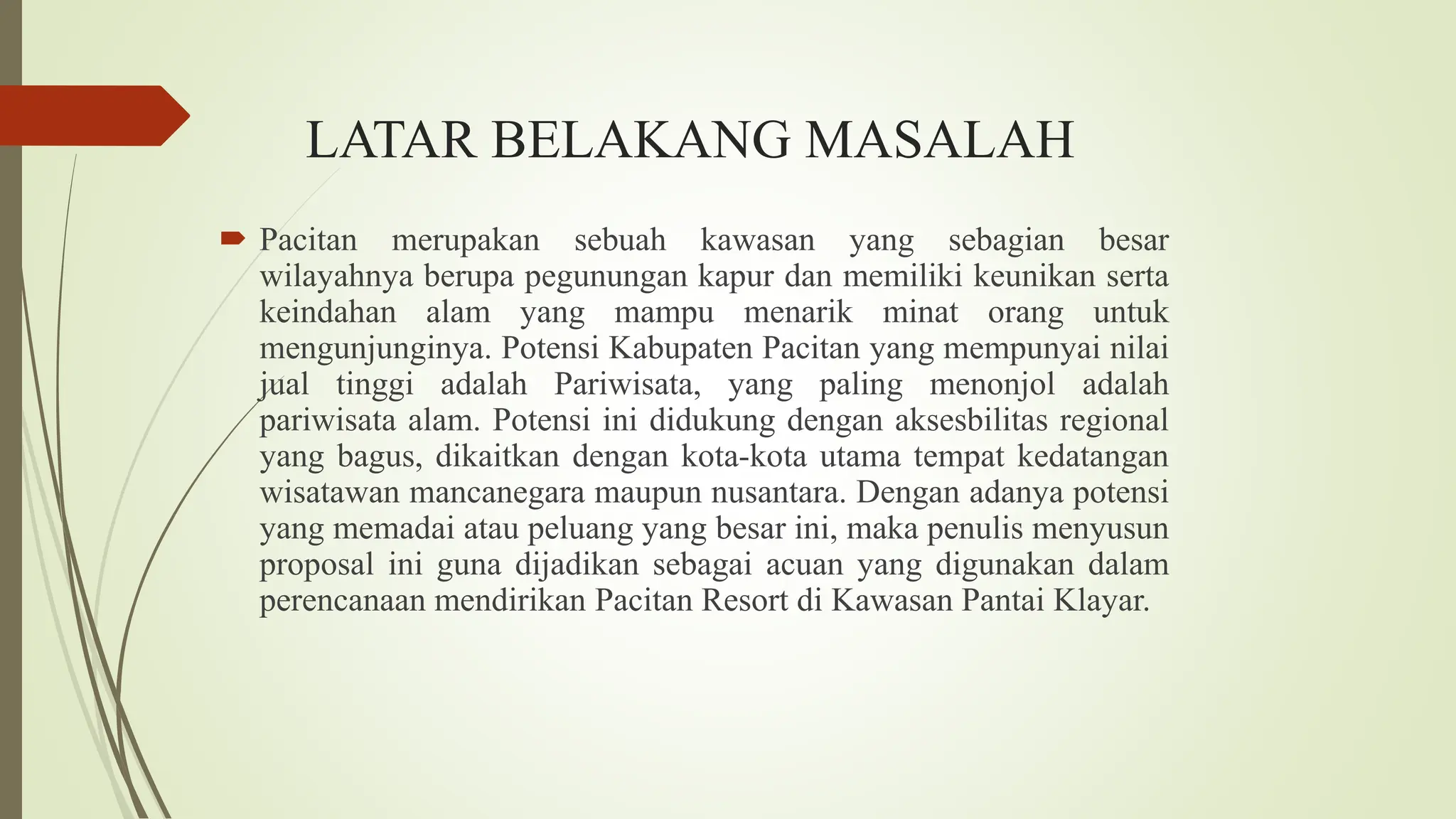 PACITAN RESORT di KAWASAN PANTAI KLAYAR.pptx