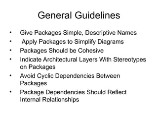 Package diagram description with example | PPT