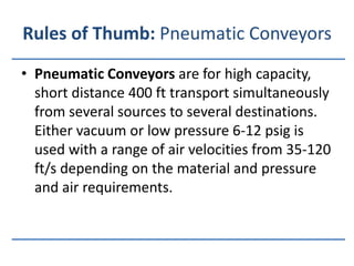 Package handling conveyors | PPTX