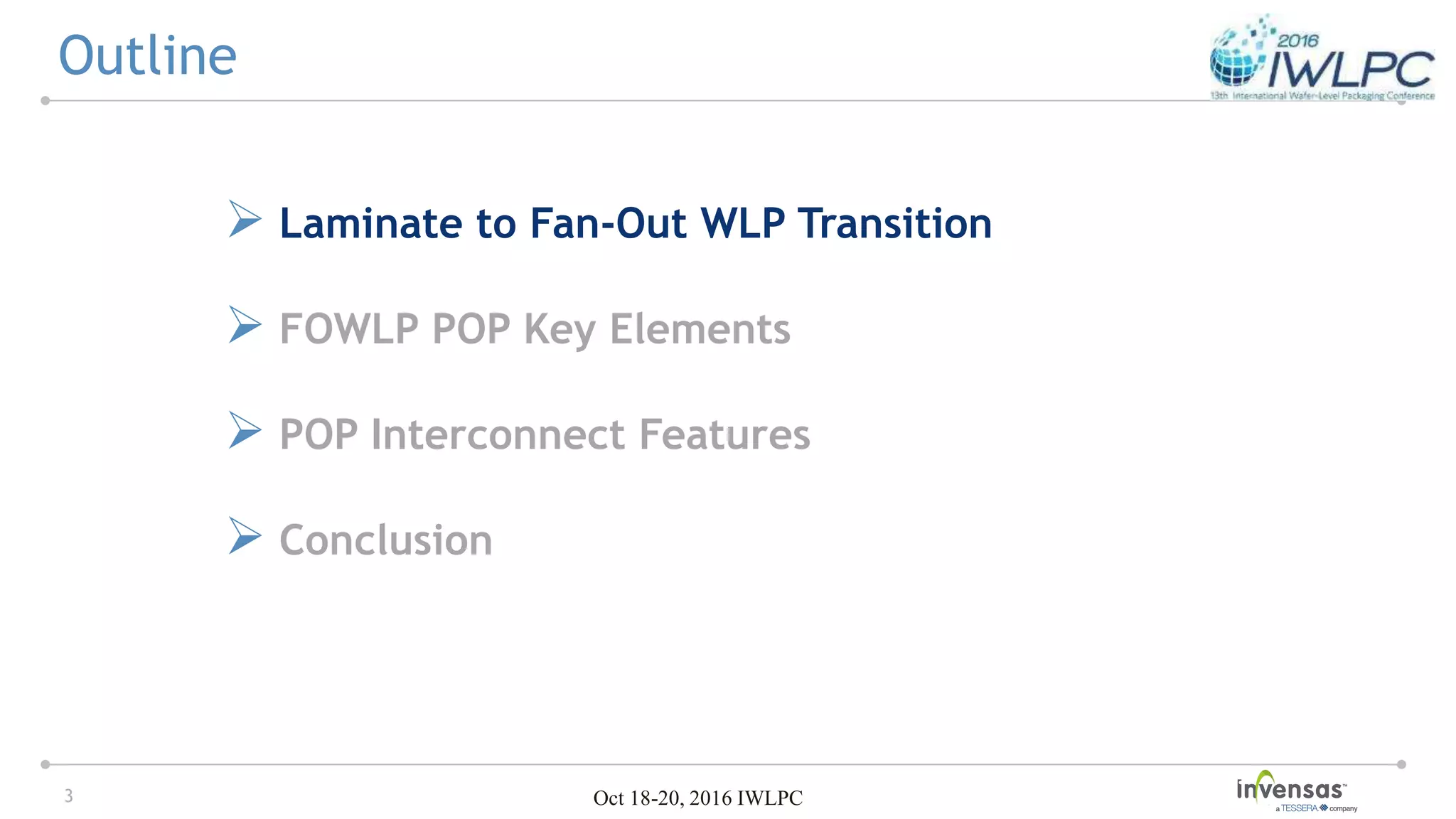 Package on-package interconnect for fan-out wafer level packages | PPTX