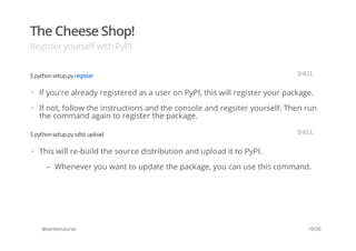 Package and distribute your Python code | PDF | Programming Languages ...