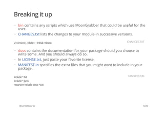 Package and distribute your Python code | PDF | Programming Languages ...
