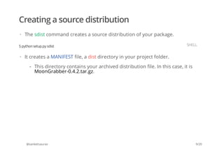Package and distribute your Python code | PDF | Programming Languages ...