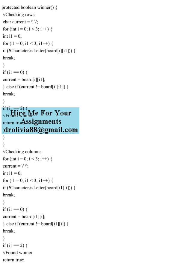 package com.tictactoe; public class Main {public void play() {.pdf