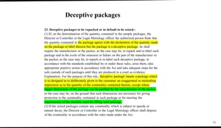Package commodity rules applicable for packaging | PDF