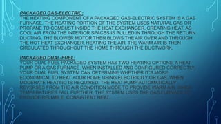 Packaged air conditioners | PPTX