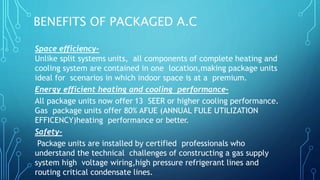 Packaged air conditioners | PPTX