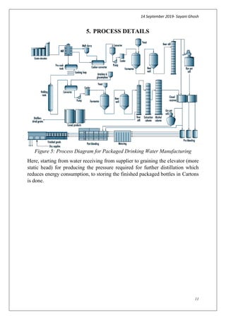 Packaged Drinking Water Manufacturing- Analysis and Business Plan | PDF