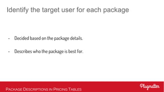 Package descriptions | PPT