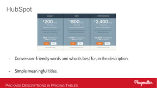 Package descriptions | PPT