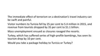 Package holiday trends | PPTX
